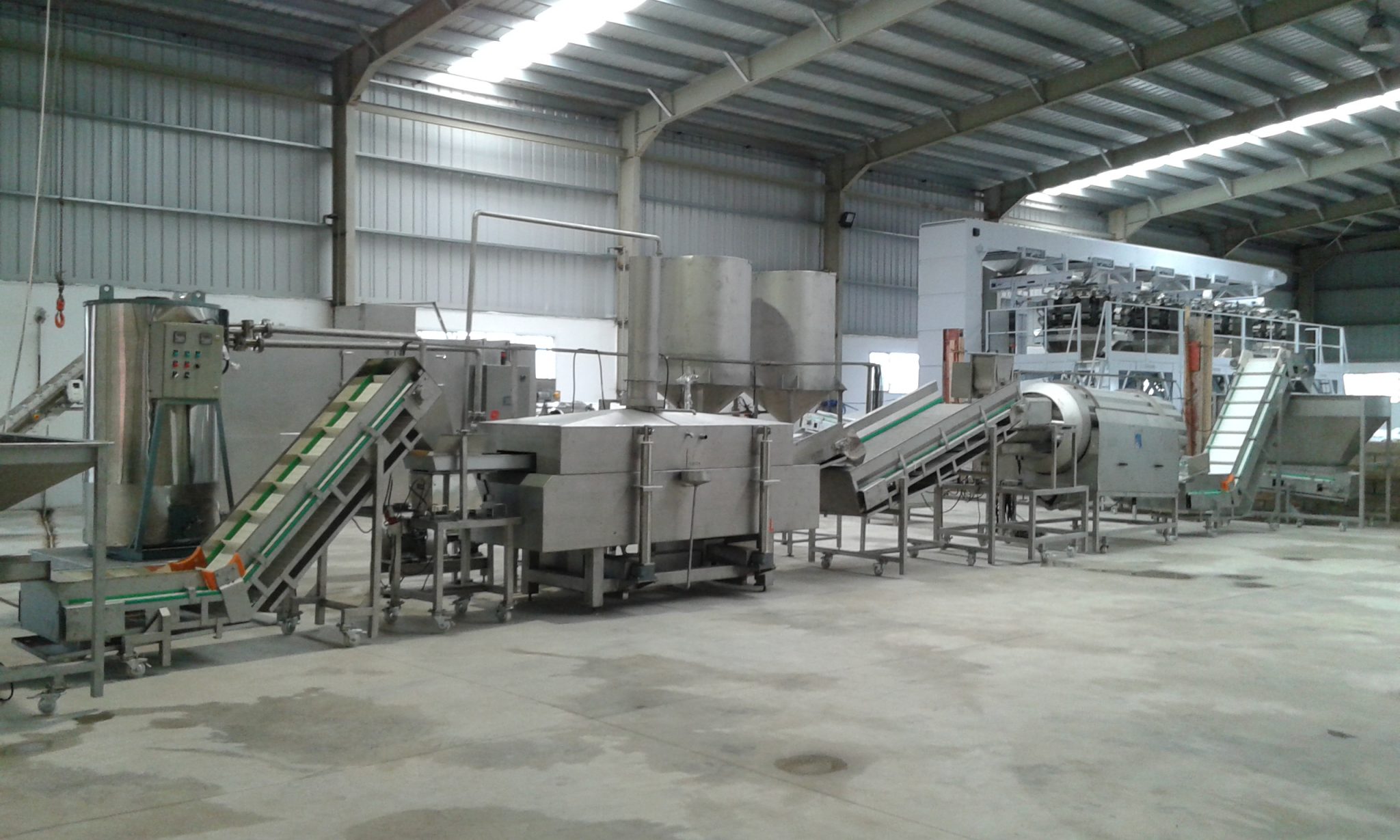 Soya Katori Fryum Pellets Frying & Flavoring Line | Fabcon India