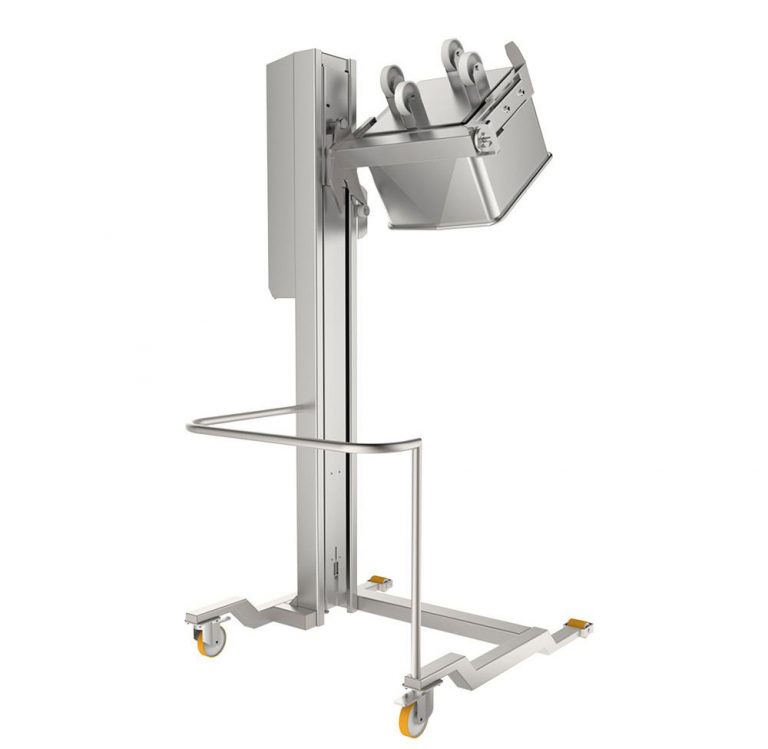 Bin Lifter and Tilter Upto 300 kg per Bin - Fabcon India