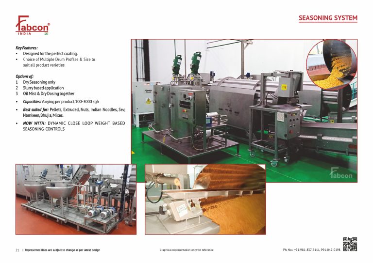 Snacks Flavoring Seasoning & Coating Solutions | Fabcon India