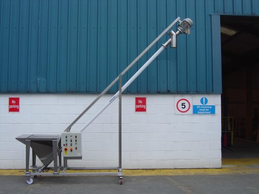 Flexible Screw Conveyor for Powder Handling in Food, FMCG, Chemical ...