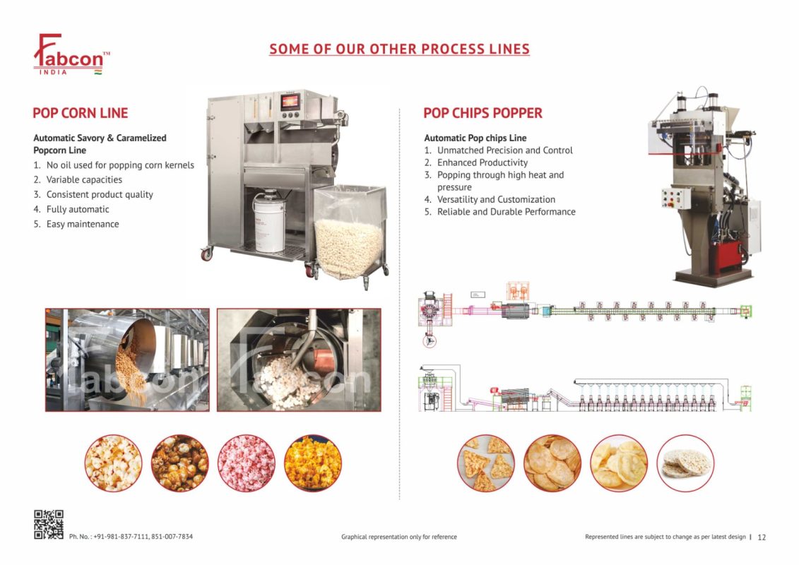 Popcorn Production Line for Consistent Quality | Fabcon India