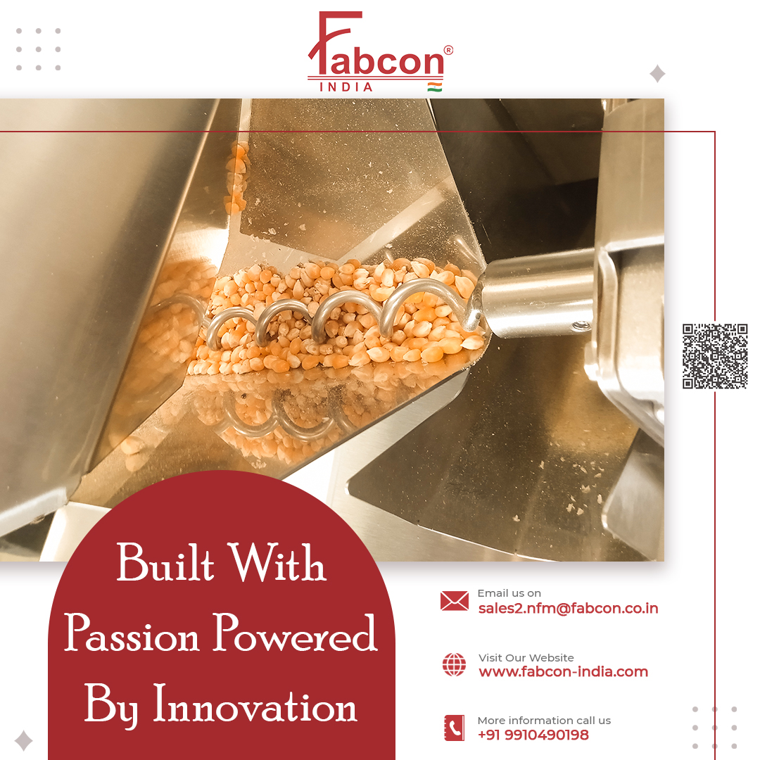 Fabcon India Pop Corn Line - Fabcon India
