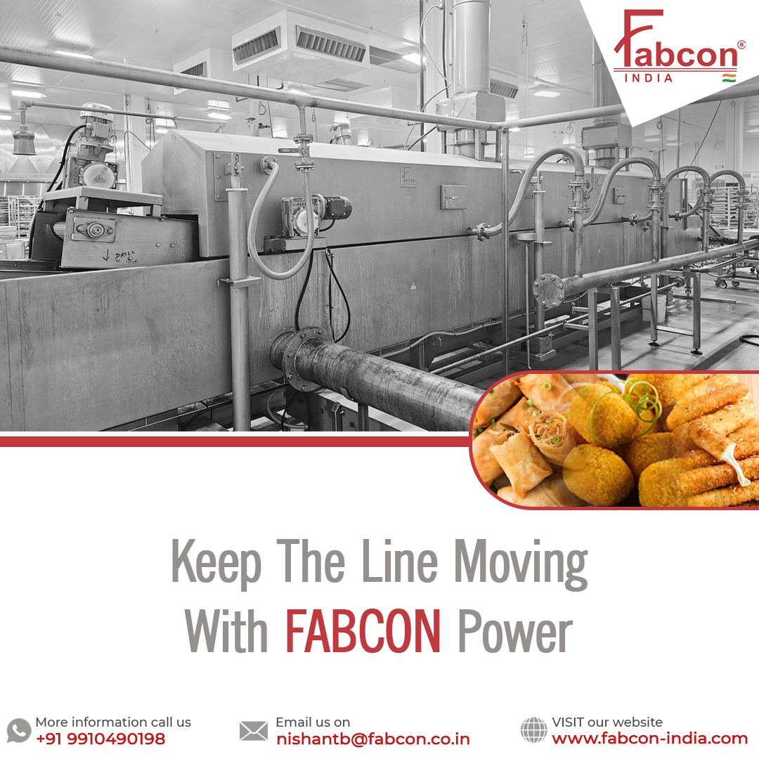 Fabcon India_Continuous Fryer for Convenience Food/ QSR - Fabcon India