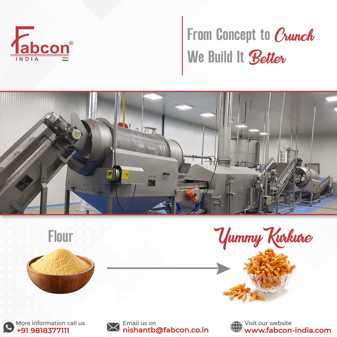 Fabcon India_Kurkure Machine - Fabcon India