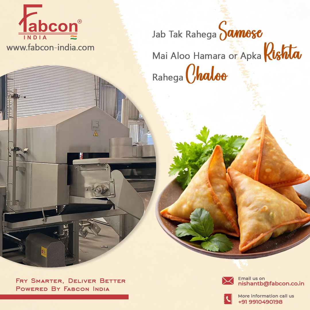 Fabcon India_Samosa Frying Line - Fabcon India